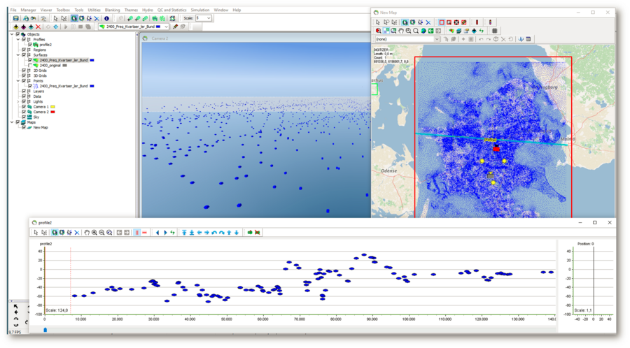 Kriging with specific variogram settings [GeoScene3D]