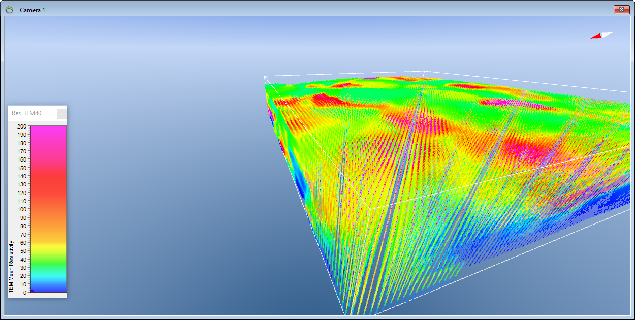 3D Grid in 3D Window [GeoScene3D]