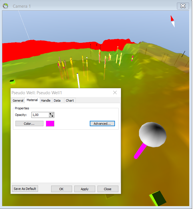 Pseudo Well [GeoScene3D]