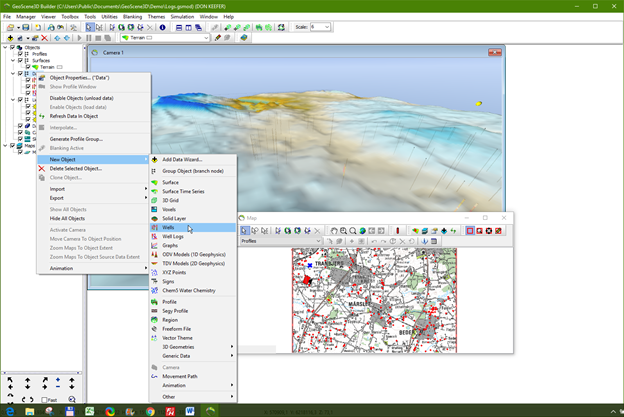 Edit Well Data (SQL Query) [GeoScene3D]