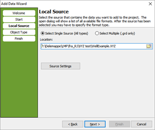 Add Well Data from GeoSoft Files [GeoScene3D]