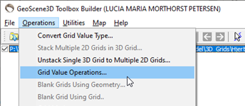 Blank voxels in a 3D grid below a surface (DOI) [GeoScene3D]