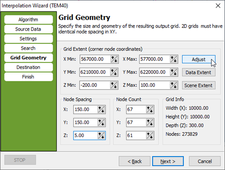 3D Interpolation [GeoScene3D]